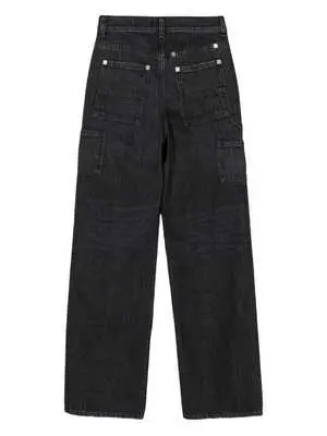 Givenchy Mid-rise Wide-leg Jeans