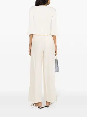 Loulou De Saison Ammi Ribbed Knit Top - Neutrals