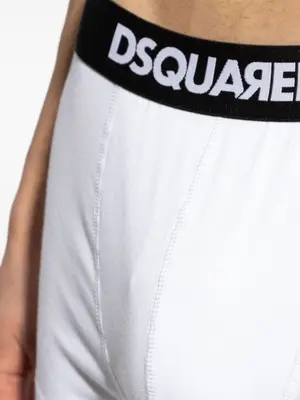 Dsquared2 Logo-waistband Stretch-cotton Boxers