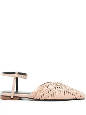 Patrizia Pepe Interwoven Ballerina Shoes