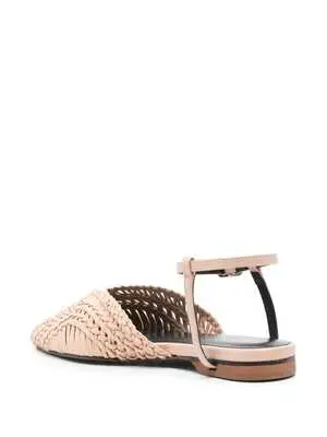 Patrizia Pepe Interwoven Ballerina Shoes
