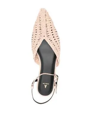 Patrizia Pepe Interwoven Ballerina Shoes