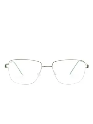 LINDBERG Rectangle Frame Eyeglasses - Green