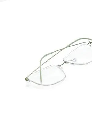 LINDBERG Rectangle Frame Eyeglasses