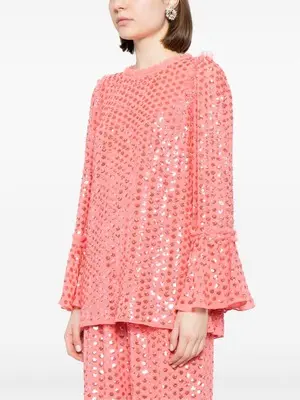 NEEDLE & THREAD Raindrop Gloss Tunic