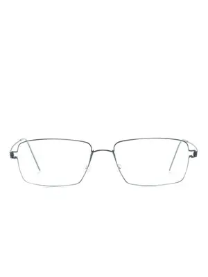 LINDBERG Tim Rectangle Frame Eyeglasses - Blue