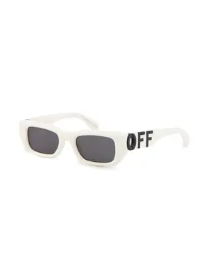 Off-White Fillmore Rectangle-frame Sunglasses - White