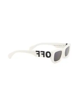 Off-White Fillmore Rectangle-frame Sunglasses - White