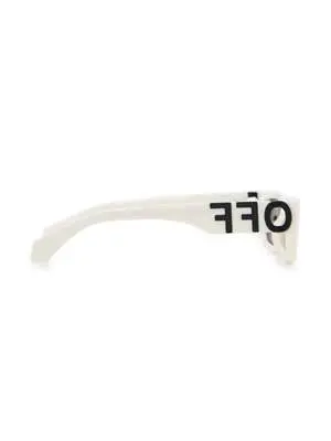 Off-White Fillmore Rectangle-frame Sunglasses - White