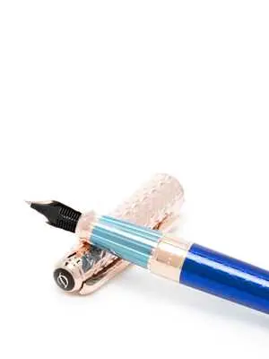 S.t. Dupont Line D Eternity Fountain Pen - Blue
