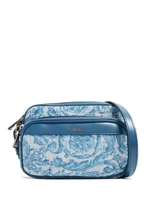 Versace Barocco-print Messenger Bag