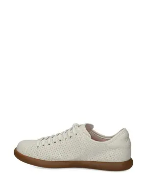 Camper Perforated Lace-up Sneakers - White