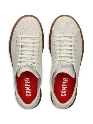 Camper Perforated Lace-up Sneakers - White
