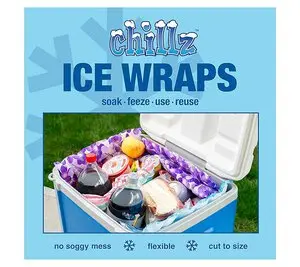 CHILLZ Set Of 20 Reusable Ice Wraps