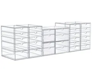 SORBUS 30-drawer Acrylic Organizer For Makeup - One-color