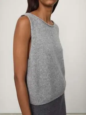 LISA YANG STORE The Devine Knit Top - Cloudy