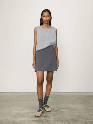 LISA YANG STORE The Devine Knit Top - Cloudy