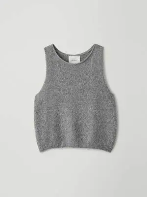 LISA YANG STORE The Devine Knit Top Marble