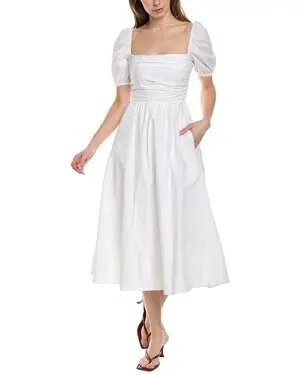 OPT O. P.t. River Aline Dress - White