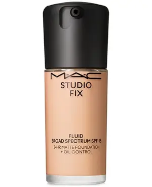 MAC COSMETICS Studio Fix Fluid Spf 15 24hr Matte Foundation + Oil Control N4.75 (beige With Neutral Undertone For