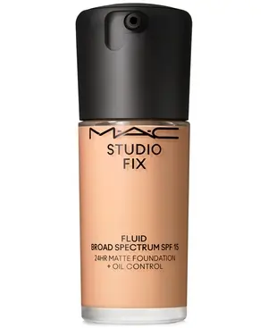 MAC COSMETICS Studio Fix Fluid Spf 15 24hr Matte Foundation + Oil Control N6 (true Beige With Neutral Undertone Fo