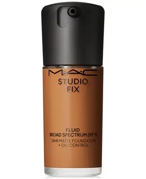 MAC COSMETICS Studio Fix Fluid Spf 15 24hr Matte Foundation + Oil Control Nc47 (deepest Neutral With Golden Undert