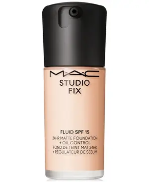 MAC COSMETICS Studio Fix Fluid Spf 15 24hr Matte Foundation + Oil Control Nc5 (very Fair Beige With Golden Underto