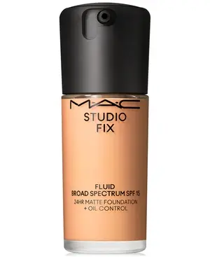 MAC COSMETICS Studio Fix Fluid Spf 15 24hr Matte Foundation + Oil Control Nw22 (warm Beige With Rosy Undertone For