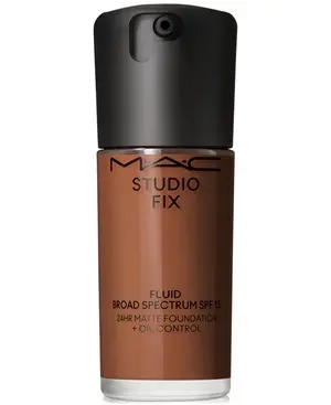 MAC COSMETICS Studio Fix Fluid Spf 15 24hr Matte Foundation + Oil Control Nw44 (rich Tawny With Neutral Undertones