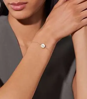 Pomellato Diamond And Mother-of-pearl Pom Pom Dot Bracelet - Rose Gold