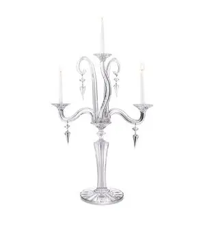 THE MARTHA, BY BACCARAT Crystal Mille Nuits Candelabra - Clear