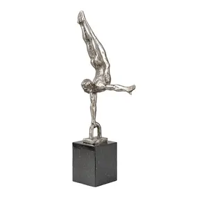 SURYA Homo Sapiens Decorative Sculpture - Silver