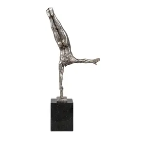 SURYA Homo Sapiens Decorative Sculpture - Silver