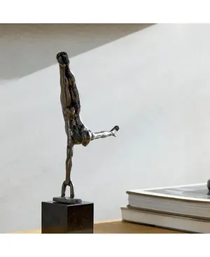 SURYA Homo Sapiens Decorative Sculpture - Silver