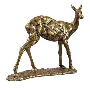 SURYA Marins Decorative Sculpture - Gold