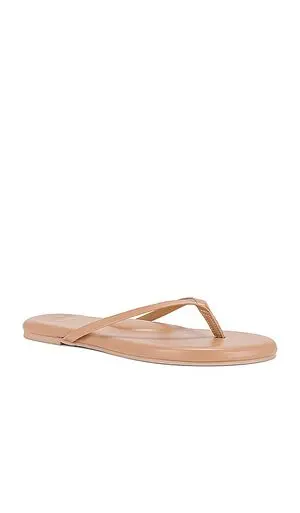 SOLEI SEA Indie Flip Flop Sandal - Cafe