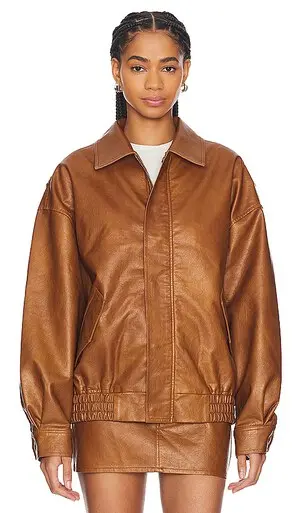Lioness Kenny Bomber Jacket - Tan