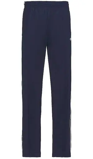Lacoste Adjustable Waist Sweatpant In Black