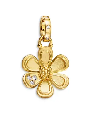 Temple St. Clair 18k Yellow Diamond Pendant - Gold