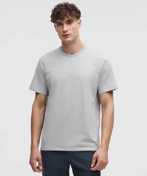 Lululemon Organic Cotton Classic-Fit T-Shirt Silver Drop