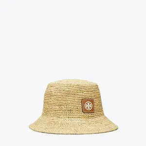 Tory Burch Straw Bucket Hat