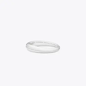 Tory Burch Wave Cuff - Light Silver