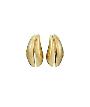 Tory Burch Wave Earring Light Brass