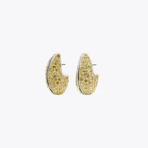 Tory Burch Wave Earring Light Topaz