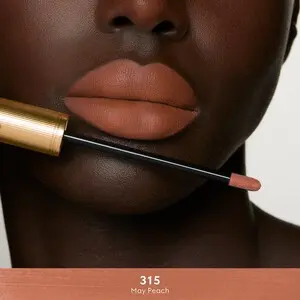 Gucci 315 May Peach, Rouge À Lèvres Liquide Mat Lipstick - One-color