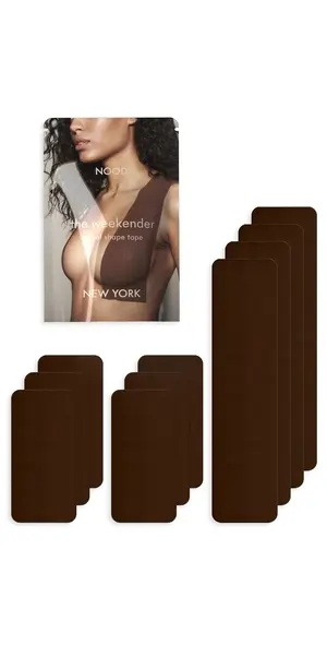 NOOD The Weekender Travel Shape Tape - No. 9 Coffee