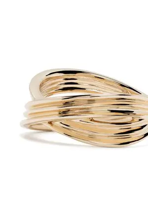 DANA REBECCA DESIGNS 14k Yellow Nana Bernice Large Crossover Ring