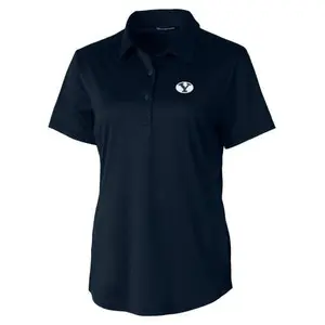 Cutter & Buck Byu Cougars Prospect Textured Stretch Polo