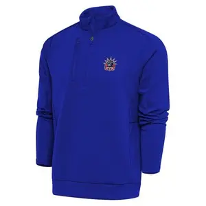 ANTIGUA New York Rangers Special Edition 2.0 Generation Quarter-zip Pullover Top - Royal