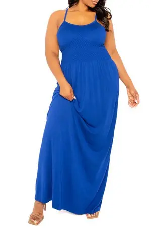 BUXOM COUTURE Seamless Maxi Dress - Royal Blue